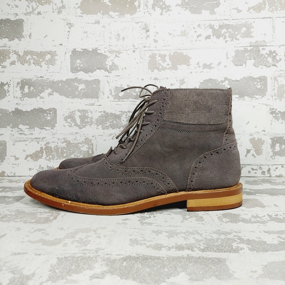 Original Penguin | Shoes | Original Penguin Mens Brogue Gray Wingtip ...